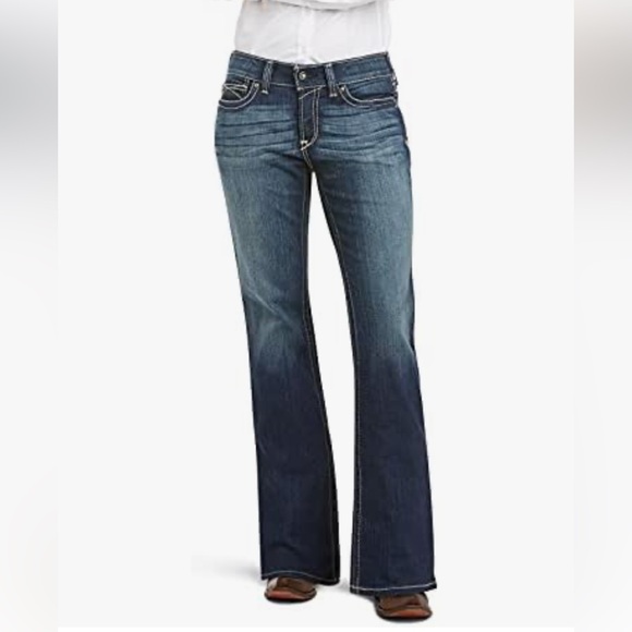 Ariat | Jeans | Ariat Real Denim Bootcut Blue Mid Rise Jeans Women Size ...